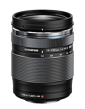 【中古】OLYMPUS 広角 ズーム マイクロフォーサーズレンズ 防塵 防滴 M.ZUIKO DIGITAL ED 14-150mmF4.0-5.6II EZ-M14150F4.0-5.6II ブラック【メーカー名】【メーカー型番】【ブラン...
