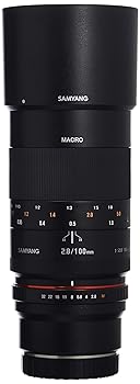 【中古】SAMYANG 単焦点マクロレンズ 100mm F2.8 MACRO キヤノン M用 884178【メーカー名】【メーカー型番】【ブランド名】サムヤン(Samyang) ビデオカメラ用交換レンズ 【商品説明】SAMYANG 単焦点マ...