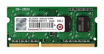 【中古】Transcend ノートPC用メモリ PC3L-12800 DDR3L 1600 4GB 1.35V 低電圧 - 1.5V 両対応 204pin SO-DIMM TS512MSK64W6H【メーカー名】【メーカー型番】【ブランド名...