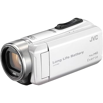 【中古】JVC ビデオカメラ Everio R 耐低温 耐衝撃 長時間内蔵バッテリー 内蔵メモリー32GB パールホワイト GZ-F200-W【メーカー名】【メーカー型番】【ブランド名】JVCケンウッド ビデオカメラ 【商品説明】JVC ビ...