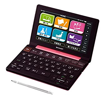 【中古】(非常に良い)シャープ カラー電子辞書Brain 高校生モデル ピンク系 PW-SH2-P【メーカー名】シャープ(SHARP)【メーカー型番】PW-SH2-P【ブランド名】シャープ(SHARP)【商品説明】シャープ カラー電子辞書B...