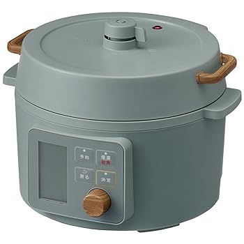 【中古】アイリスオーヤマ 電気圧力鍋 圧力鍋 炊飯器 鍋 3L 108種類うち52種類のヘルシーメニュー搭載 1台9役 1〜4人用 液晶タイプ KPC-MA3-G グリーン【メーカー名】アイリスオーヤマ(IRIS OHYAMA)【メーカー型...