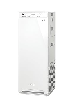 【中古】ダイキン 加湿 空気清浄機【ペットのニオイ・毛、花粉対策】MCK504A-W 22畳 ホワイト ストリーマ 壁際設置 静音設計 お手入れ簡単 強力吸引 省エネ ウイルス ハウスダスト PM2.5 脱臭【メーカー名】ダイキン【メーカー...
