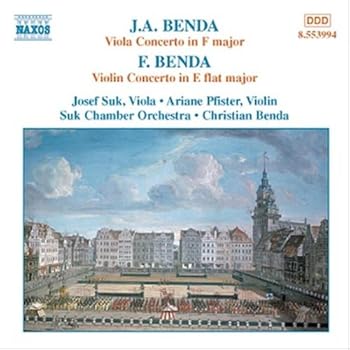 【中古】F. ベンダ:ヴァイオリン協奏曲/J.A.ベンダ:ヴィオラ協奏曲 [CD] スーク【メーカー名】Naxos【メーカー型番】【ブランド名】Naxos *classic*【商品説明】F. ベンダ:ヴァイオリン協奏曲/J.A.ベンダ:ヴィ...