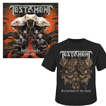 【中古】テスタメント『ブラザーフッド・オブ・ザ・スネイク』【完全生産限定CD+Tシャツ(Lサイズ)(日本盤限定ボーナストラック入)】 [CD] テスタメント【メーカー名】ワードレコーズ【メーカー型番】B01LCBGR6G【ブランド名】0【商...