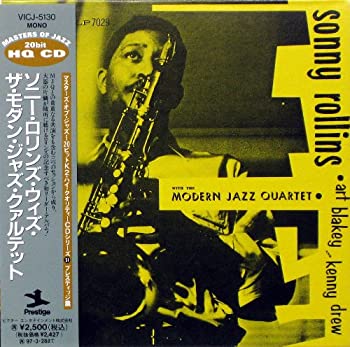 【中古】【非常に良い】ソニー・ロリンズ・ウィズ・ザ・モダン・ジャズ・カルテット [CD]【メーカー名】0【メーカー型番】0【ブランド名】ソニー・ロリンズ,モダン・ジャズ・カルテット【商品説明】ソニー・ロリンズ・ウィズ・ザ・モダン・ジャズ・カ...