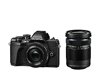 【状態　非常に良い】【中古】OLYMPUS ミラーレス一眼カメラ OM-D E-M10 MarkIII EZダブルズームキット ブラック【ジャンル】ミラーレス一眼【Brand】OM SYSTEM/オリンパス【Contributors】【商品...