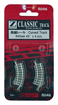 (中古品)ロクハン Zゲージ R046 曲線レール R45 45度4本入り【メーカー名】ロクハン(Rokuhan)【メーカー型番】R046【ブランド名】ロクハン(Rokuhan)【商品説明】ロクハン Zゲージ R046 曲線レール R45 ...