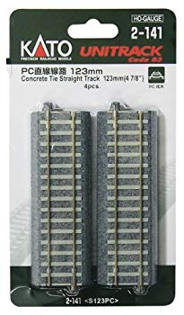【状態　非常に良い】(中古品)KATO HOゲージ PC直線線路 123mm 4本入 2-141 鉄道模型用品【メーカー名】カトー(KATO)【メーカー型番】2-141【ブランド名】カトー(KATO)【商品説明】KATO HOゲージ PC直...