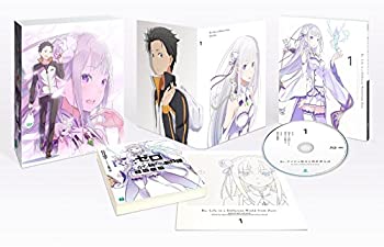【中古】Re:ゼロから始める異世界生活 1 [DVD]【メーカー名】KADOKAWA メディアファクトリー【メーカー型番】【ブランド名】メディアファクトリー商品画像はイメージです。中古という特性上、使用に影響ない程度の使用感・経年劣化（傷、...