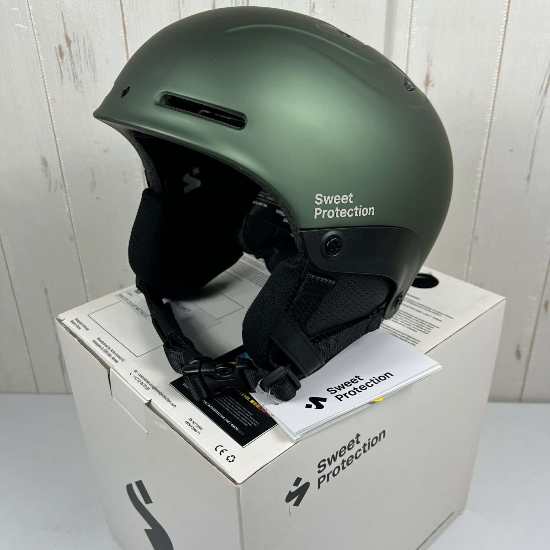 【Unisex M/L】【Unisex M/L グリーン系】Sweet Protection（スウィートプロテクション） ブラスター 2 ミップス ヘルメット Blaster II Mips Helmet Matte Olive Metal...