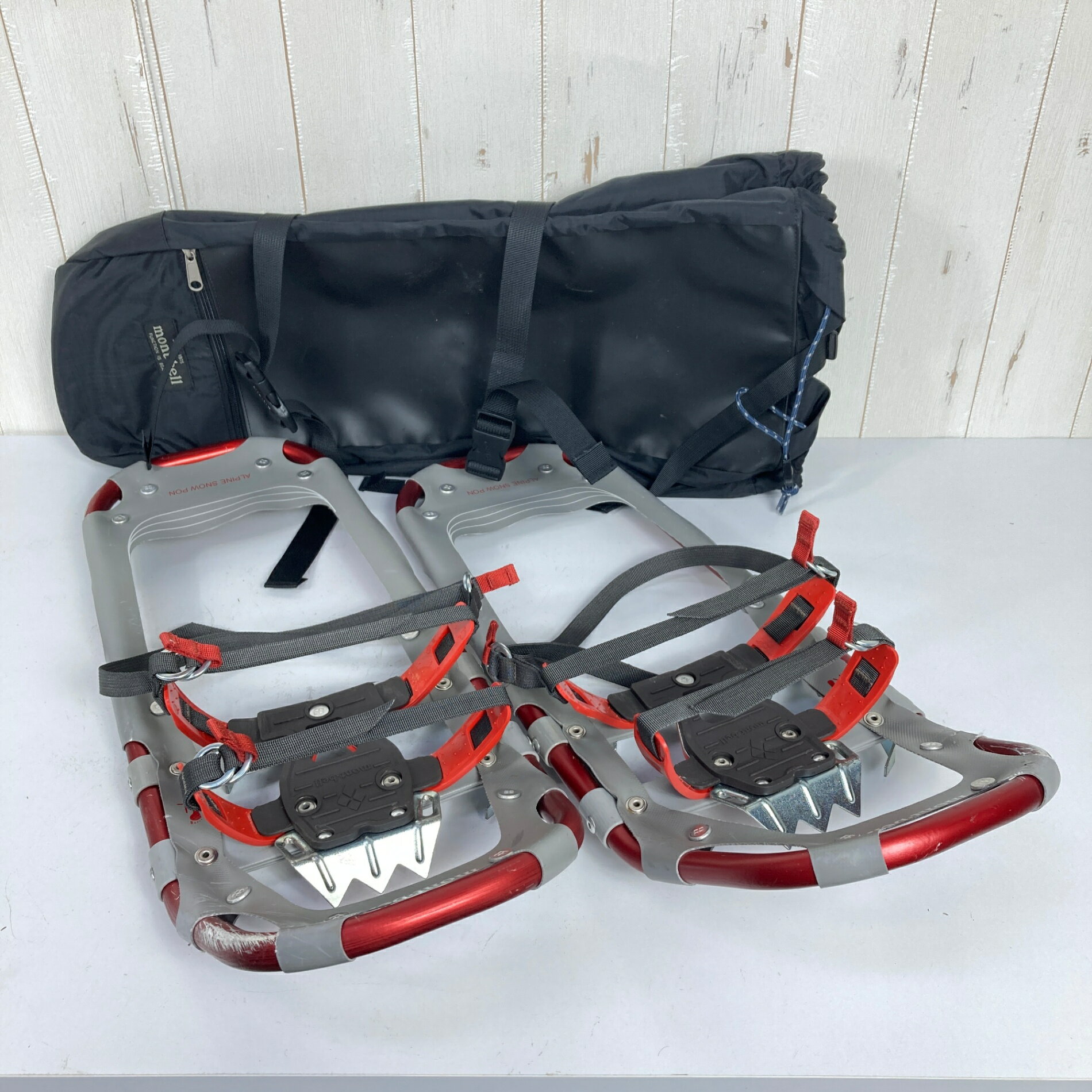 【OneSize】【 OneSize グレー系】Montbell ( モンベル ) アルパイン スノーポン Alpine Snow Pon アルミ ウィンターギア スノーシュー z00056290 グレー系 ウィンターギア スノーシュー ・...