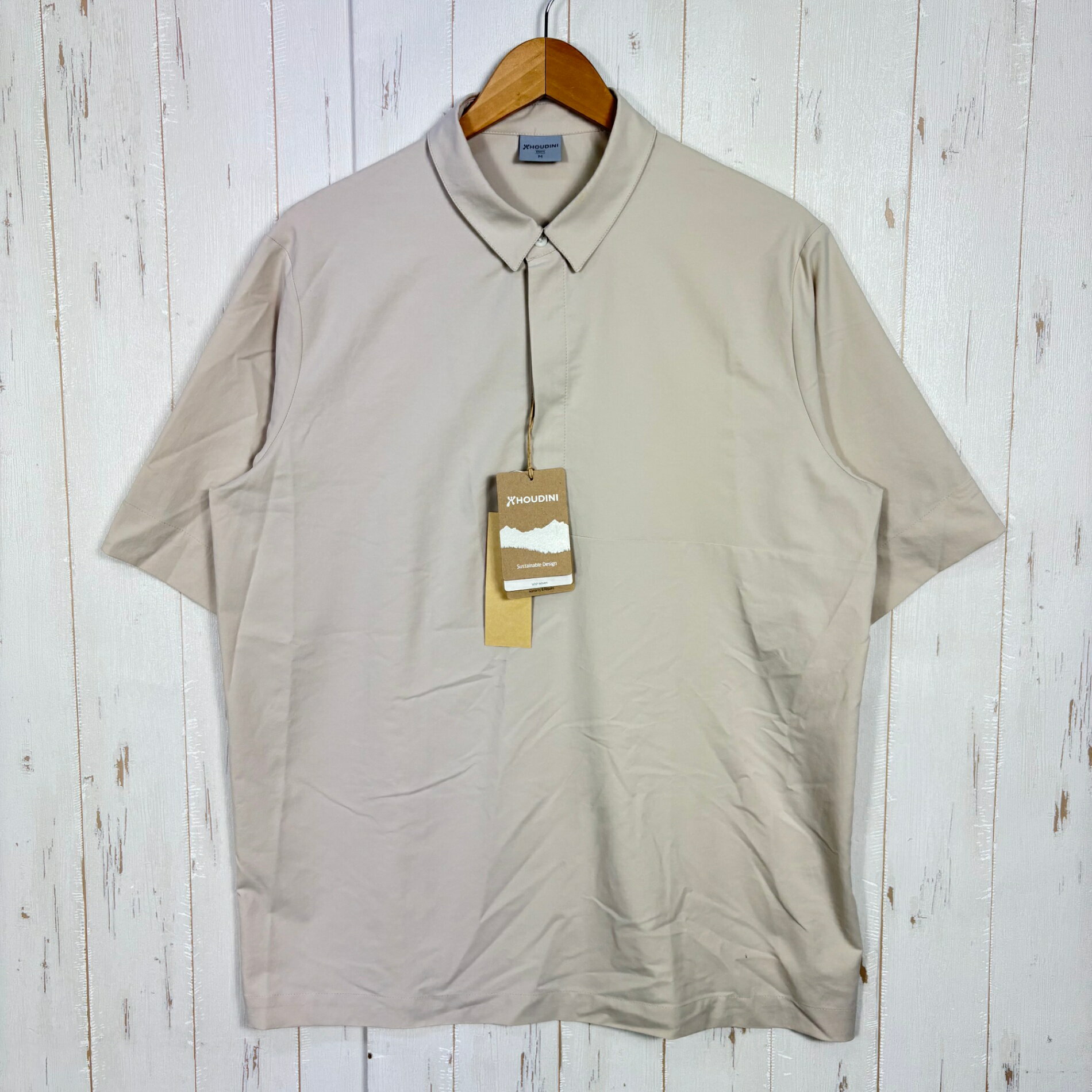 【Men's M】【Men's M アイボリー系】 Houdini ( フーディニ ) メンズ コスモ シャツ Men's Cosmo Shirt 238724 Foggy Mountain z00058225 Foggy Mountain...