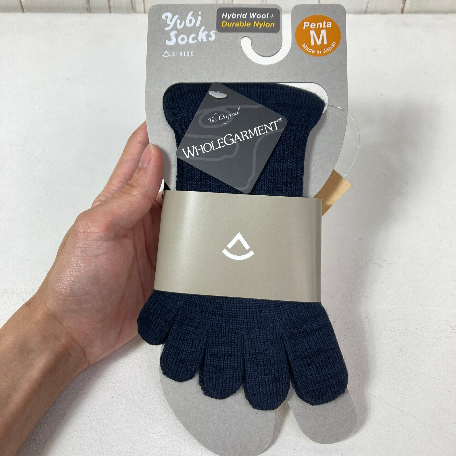 【Men's M】【Men's M ネイビー系】Yubi Socks（ユビ ソックス） ストライド ユビソックス ペンタ STRIDE YUBI SOCKS PENTA ナイロン ウェア ウェア小物 ソックス 靴下 z00058610 ネイ...