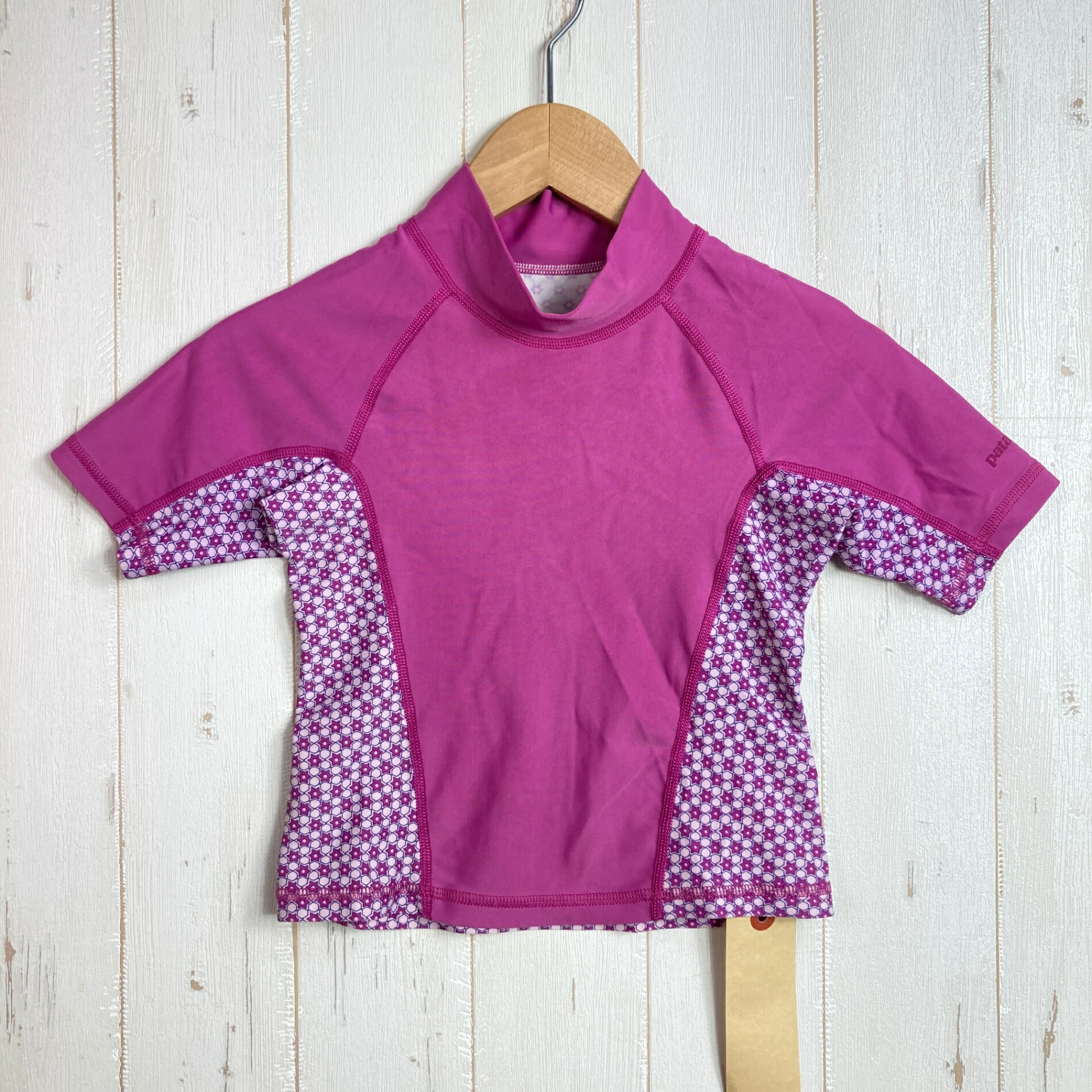 【Girl's XXS】【Girl's XXS パープル系】2011 Patagonia ( パタゴニア ) スイム シャツ ラッシュガード Swim Shirt Rush Guard ウェア トップス インナー シャツ ショートスリーブシ...
