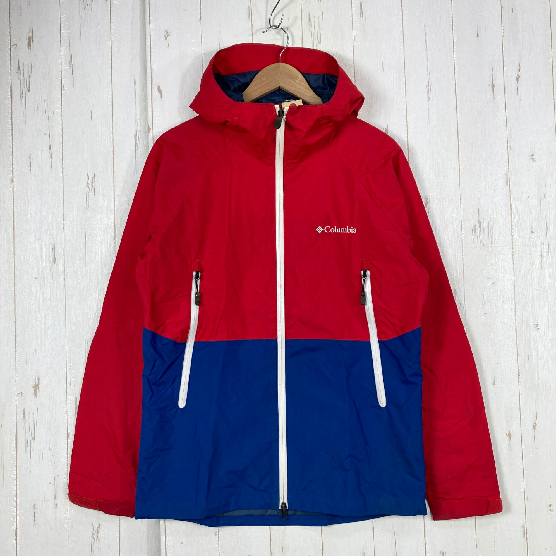 【Men's M】【Men's M レッド系】Columbia ( コロンビア ) デクルーズ サミット ジャケット Decruz Summit Jacket ナイロン ウェア トップス アウター ジャケット レインシェル z0005667...