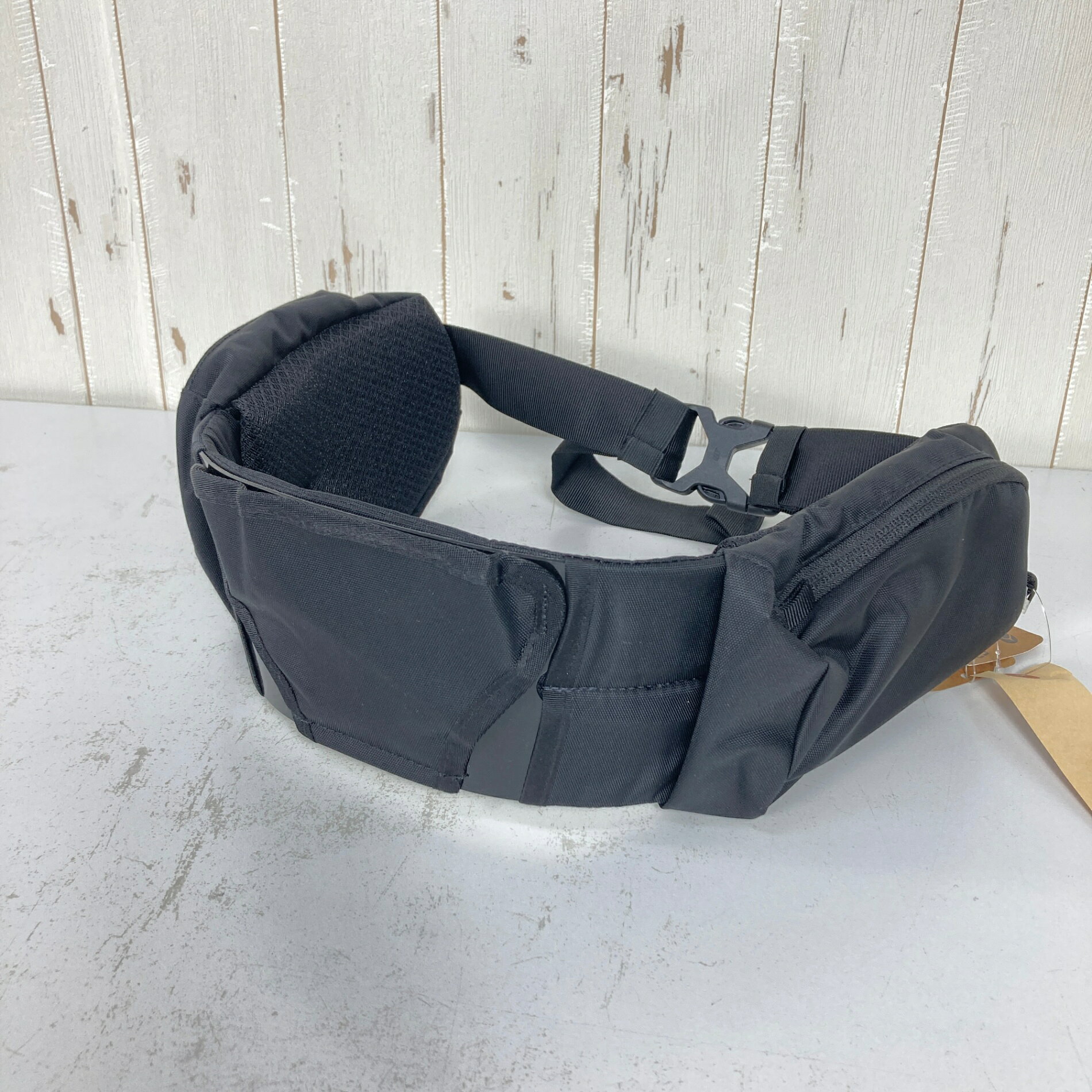 【Men's S】【Men's S ブラック系】Gossamer Gear ( ゴッサマーギア ) ポケット付き PVT ヒップベルト ストレート PVT Hipbelt with Pockets-Straight ナイロン バッグ ストレ...