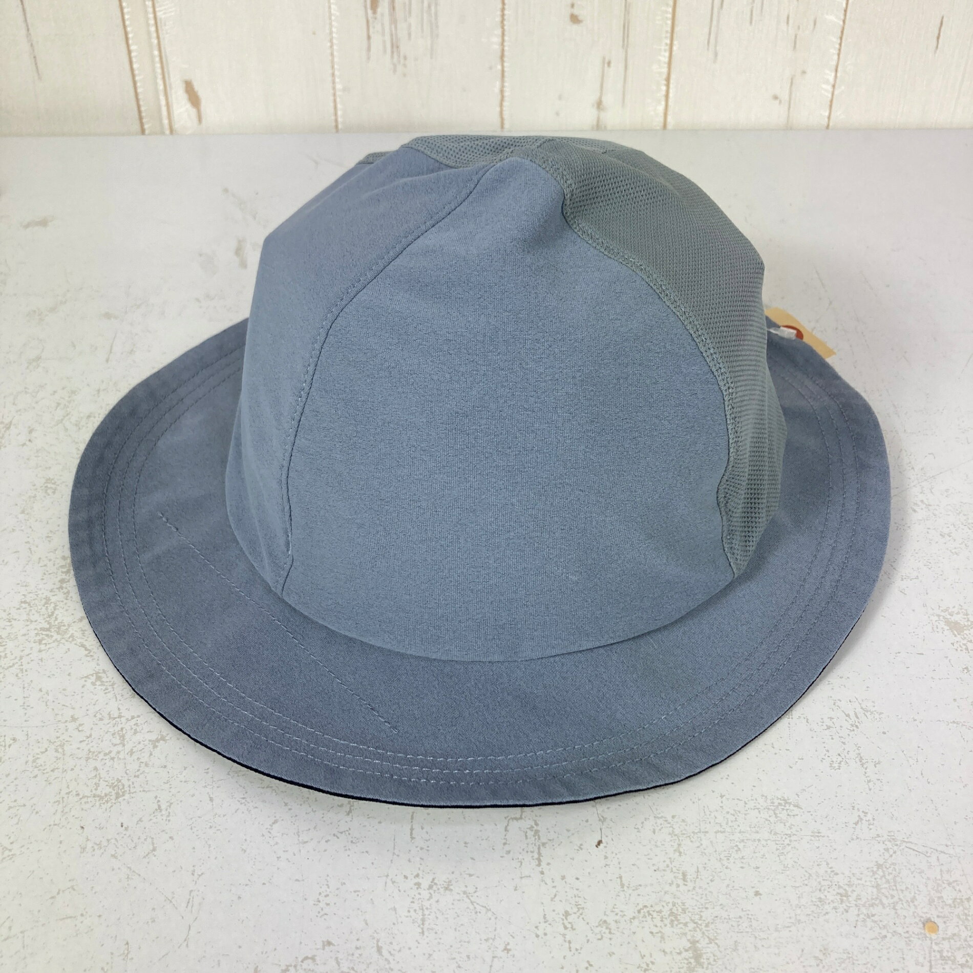 【Unisex M】【Unisex M ブルー系】2024 Yamatomichi ( 山と道 ) ストレッチ メッシュ ハット Stretch Mesh Hat Moon Gray ポリエステル ウェア ウェア小物 ヘッドウェア ハット ...