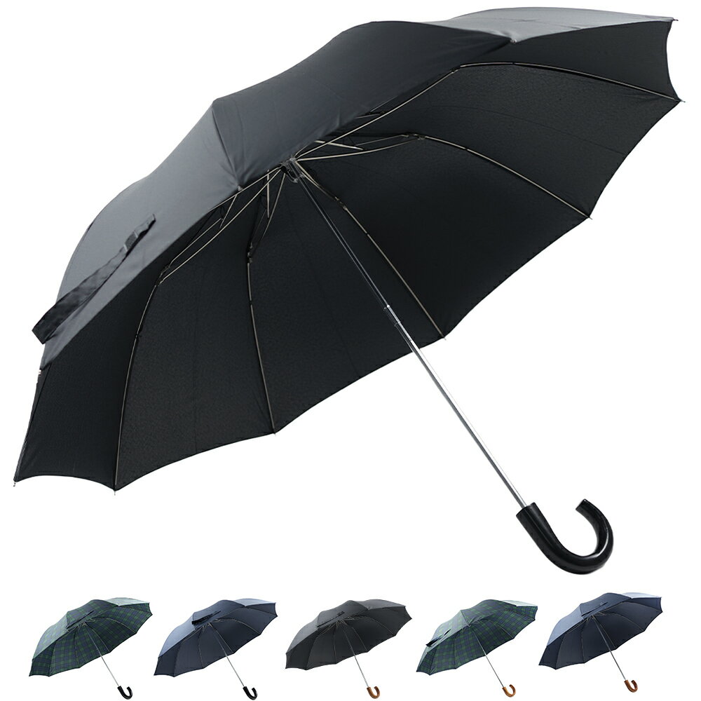 ■商品名フォックスアンブレラズ 折りたたみ傘 メンズ 雨傘 メープルクルックハンドル 全長45cm FOX UMBRELLAS TEL1 Maple Crook Handle Folding Umbrella TEL1■カラー1.ブラックメ...