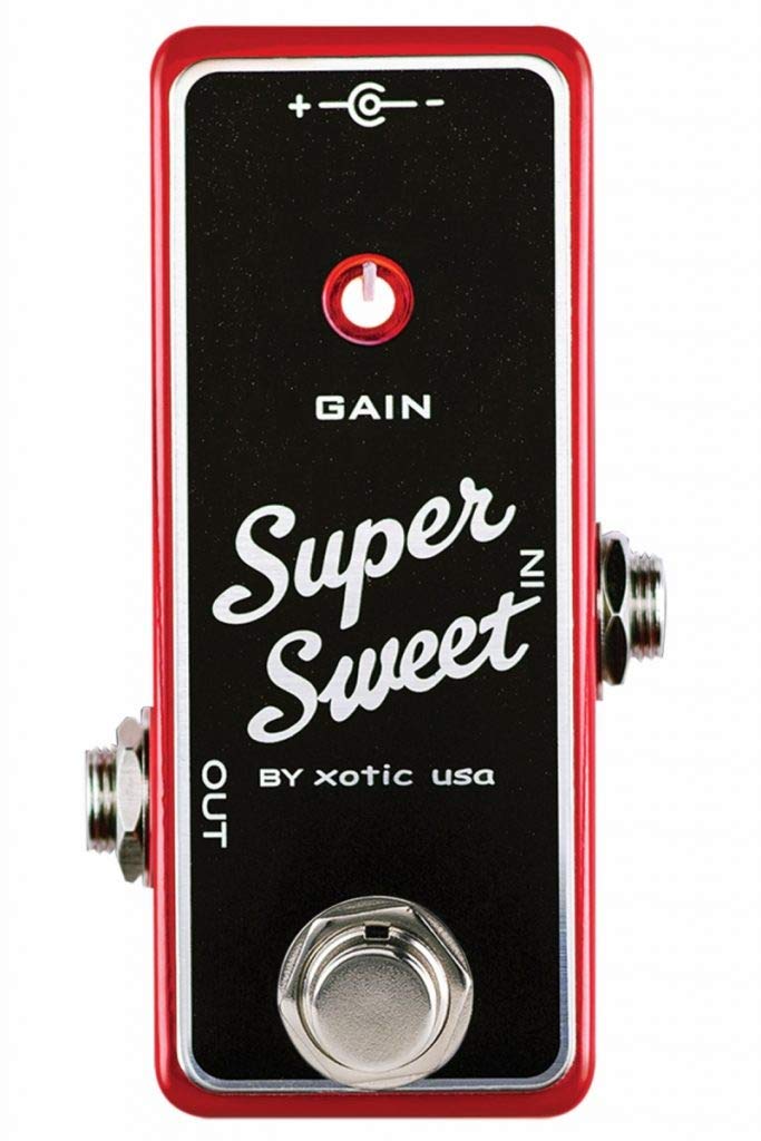 ■SUPER SWEET BOOSTER ダイナミックかつトランスペアレントサウンドで最大+20dBまでブーストできるクリーンブースター。 細かなタッチやニュアンスも、埋もれることなくクリアに出力します。 絶妙なトーンクオリティを持つJRC...