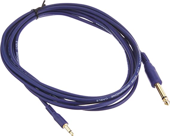 オーディオ変換用ケーブル (Mini Phone - Phone) 3.5mmモノラルミニプラグ - 6.3mmモノラル標準プラグ ポータブルCD等のヘッドフォン端子とアンプなどの接続に 長さ:3m メーカー側の意匠変更により、予告なく外観...