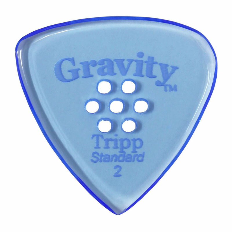 ・2.0mm Tripp Standard, Multi Hole ,Blue ・GRAVITY GUITAR PICKSはハンドメイドでピックを製作するアメリカのブランド。 ・アメリカで職人の手により美しく磨き上げられたピックはスムースな...