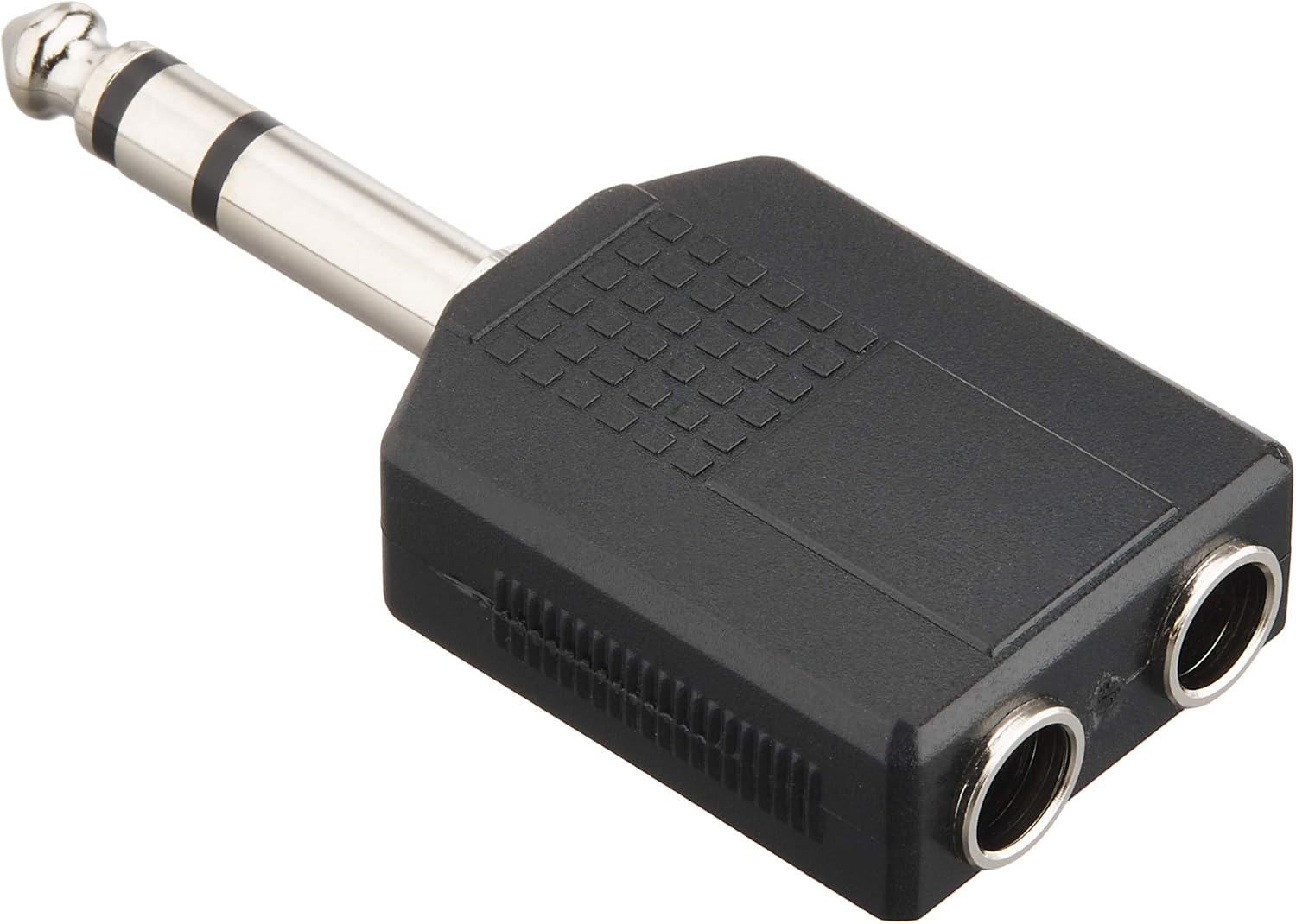 オーディオ変換用プラグ StPhone(F)X2 - StPhone(M) ※( )内…M=オス/F=メス ミキサーのヘッドフォン端子を2分配等 メーカー側の意匠変更により、予告なく外観上のデザイン・カラー等が変わる場合がございます