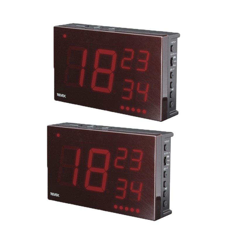 ■電波を受信すると「音」と「番号表示」でお知らせします。 ■増設用のナンバー表示受信チャイムです。XPシリーズ送信機と組み合わせてご使用ください。 ■レストランなどの店舗・業務用におすすめです。 ※単品ではご利用いただけません。 ■入数：2...