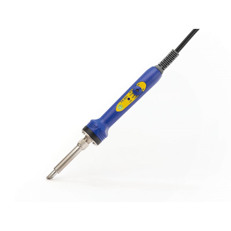 【お取り寄せ商品】 ・メーカー在庫確認後、納期のご連絡をいたします。 ・在庫切れ、廃盤、生産終了などでお手配できない場合、ご注文をキャンセルさせていただく場合がございます。 ■温度調節機能付きセラミックヒーターはんだこて。シャーシ、大型コネ...