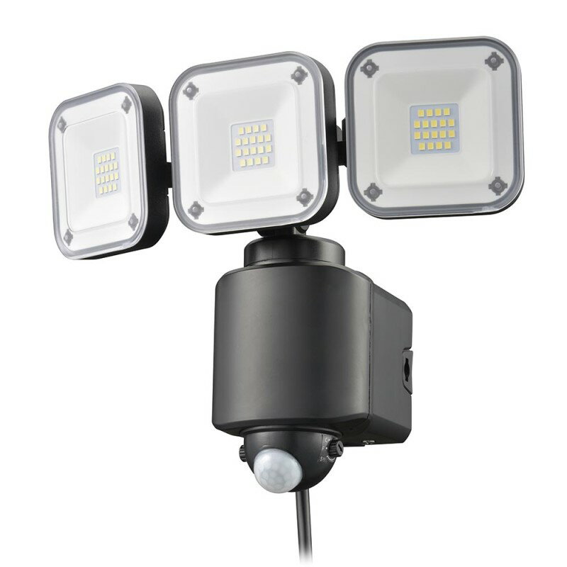 【お取り寄せ商品】 ・メーカー在庫確認後、納期のご連絡をいたします。 ・在庫切れ、廃盤、生産終了などでお手配できない場合、ご注文をキャンセルさせていただく場合がございます。 ■強力な明るさ4500ルーメン ※当社電池式センサーライト比 ■高...