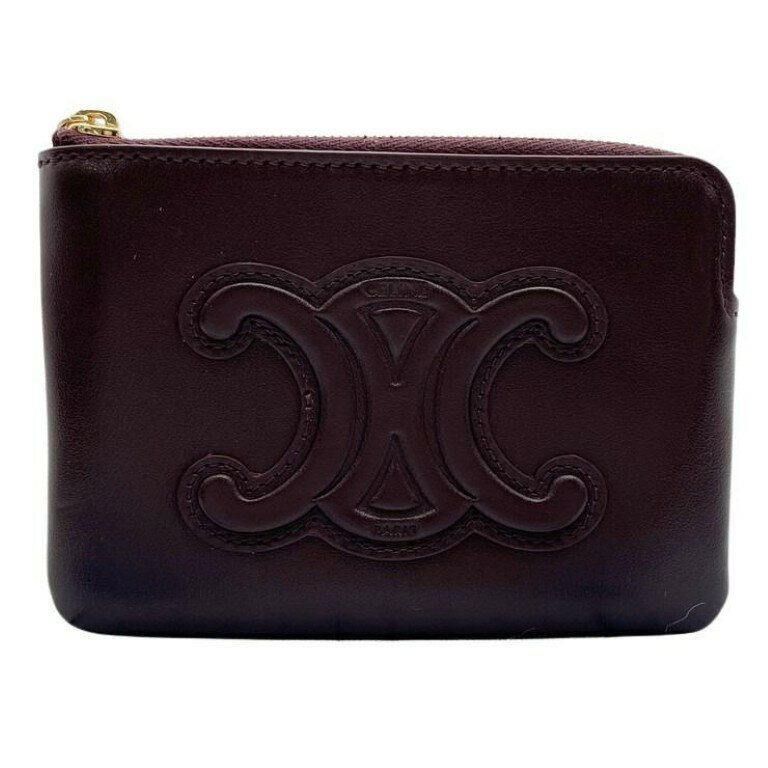 送料無料 CELINE セリーヌ キュイルトリオンフ コインパース コインケース - ギフト ファッション アウトレット価格級 セール sale コンパクトで可愛いキャッシュレス時代に便利な小物 ファスナー開閉で女性に人気 商品番号： 26...