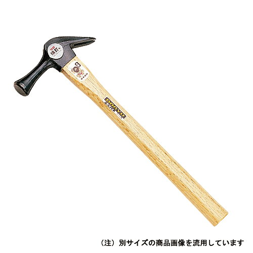 特長●木柄の仮枠槌です。●仮枠・土木作業に最適です。用途●仮枠・土木作業。材質／仕上-仕様●全長：390mm。●頭全長：152mm。●口径：31mm。●頭重量：480g。●すべり止。仕様2-注意●製品画像は代表画像(イメージ)の場合が御座い...