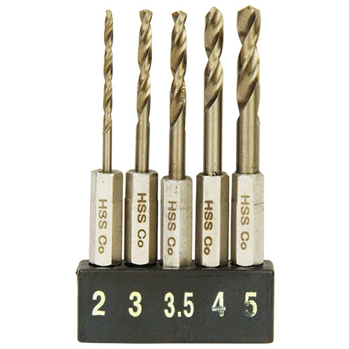 特長●コバルトハイス鋼を採用しているので、耐熱性が向上しステンレス材に向いています。●刃先にはシンニング加工を施している為、材料への食いつきが良くすべりにくです。●6.35mm六角軸を採用しており、チャック滑りが少なくインパクトドライバーで...