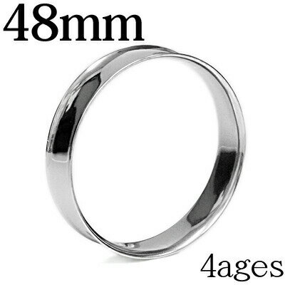 カラー シルバー サイズ ゲージ：48mm 内径：約8mm 全長：約12mm 素材 316Lサージカルステンレス 備考 ※ステンレスは殆どの人に問題はありませんが、人によってはアレルギーを起こす場合があります。異常を感じたときはご使用をお止...