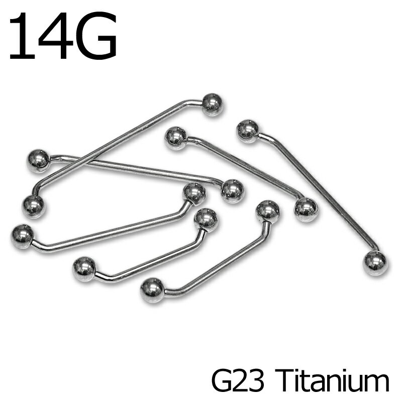 カラー シルバー サイズ ゲージ：14G 内径：19mm/22mm/25mm/28mm/32mm/35mm/38mm ボールサイズ：5mm 素材 G23チタン ≪材質についての詳細はこちらをご覧ください≫ 備考 ※チタンは、イオン化しにくい...