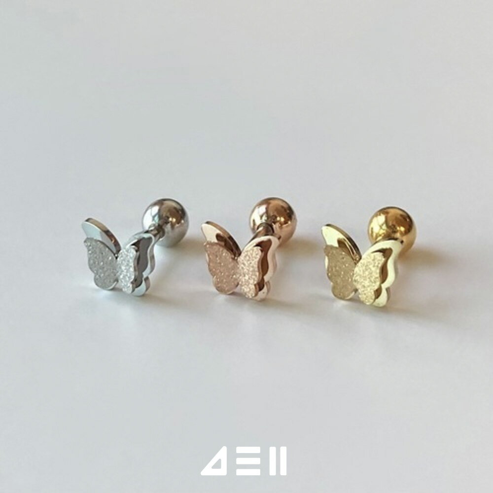 素材&amp;サイズのご案内 * Material : - サージカルスチール - 装飾 : 真鍮 * 装飾部分は真鍮素材ですのでご注意ください。 * Size : - バー 太さ_1.2mm - バー 長さ_6mm - ボール 太さ_4m...