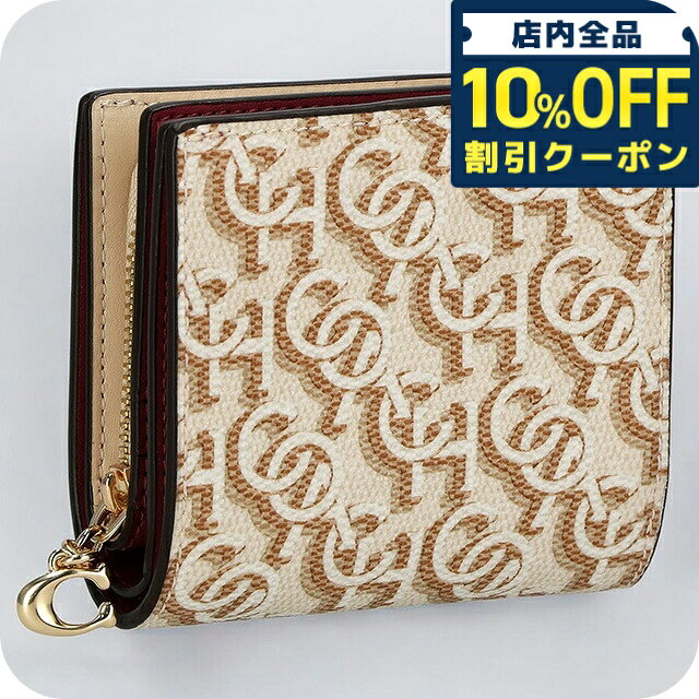 コーチ 二つ折り財布 レディース シグネチャー CF522 IMCHK 1 COACH チョーク ホワイト ◆コーチは1941年にマンハッタンの小さなロフトで皮革製品の家内工業として始まりました。今日では世界中で絶大な人気を誇るファッション...
