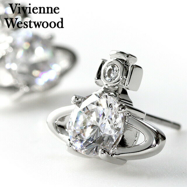 ヴィヴィアン ウエストウッド ピアス レイナ アクセサリー 両耳 真鍮 ユニセックス メンズ レディース 62010070/02P102 Vivienne Westwood REINA シルバー ◆Vivienne Westwood（ヴィヴ...