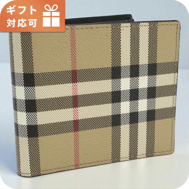 バーバリー 二折財布小銭入付き メンズ ブランド 財布 8084169 BURBERRY ARCHIVE BEIGE関連ワード： ブランド ファッション おすすめ 人気 定番 かっこいい カッコいい カジュアル フォーマル ビジネス スーツ...