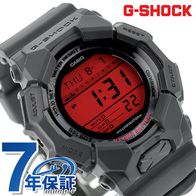 7年保証キャンペーン gショック ジーショック G-SHOCK デジタル GD-010シリーズ クォーツ 電池式 クォーツ 電池式 メンズ 腕時計 GD-010BBR-1DR DIGITAL GD-010 SERIES デジタル ブラック ...