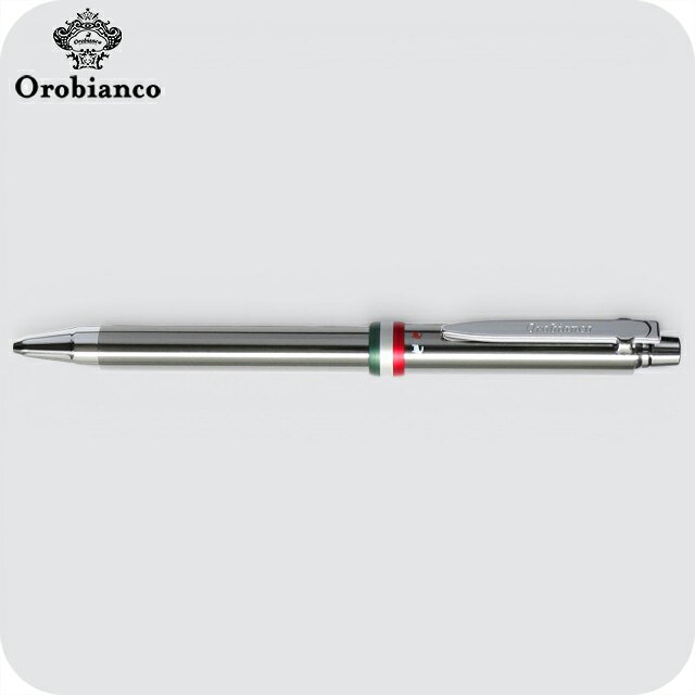 正規品 オロビアンコ 多機能ペン ブランド トリプロ ボールペン シャープペンシル 日本製 1953209 Orobianco ガンメタルCT ◆1996年イタリア・ミラノ近郊創設のバック発祥ブランド。職人技と最新技術を融合し、鮮やかなカラ...