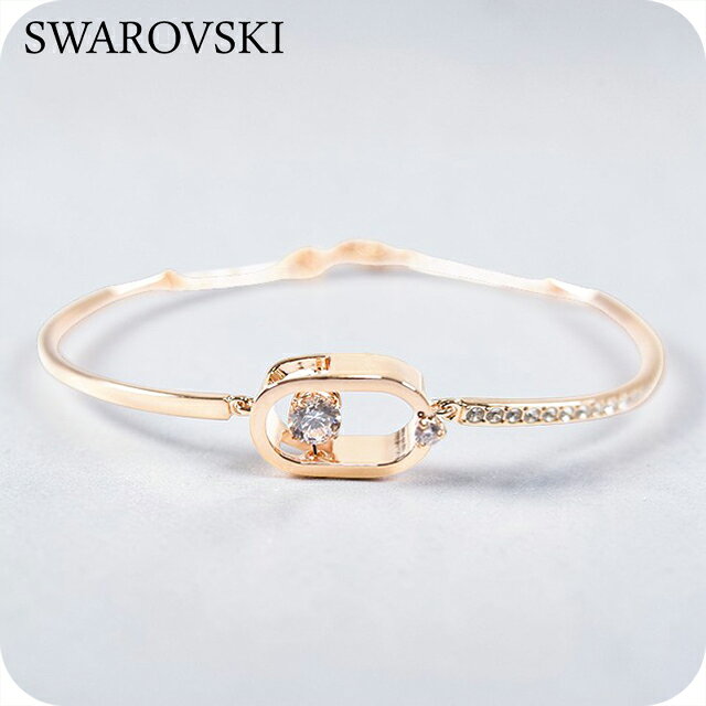 スワロフスキー ブレスレット レディース Una アクセサリー 5472382 SWAROVSKI ローズゴールド ◆SWAROVSKI（スワロフスキー）は1895年、ダニエル・スワロフスキーによってオーストリアで創業されたクリスタルブラン...