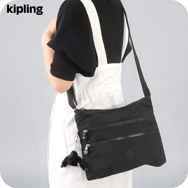 キプリング ショルダーバッグ レディース ブランド K13335P39 Kipling ブラックノワール ◆Kipling（キプリング）は、1987年にベルギーのアントワープで誕生したバッグブランドです。いつも前向きな姿勢で生きる、明るく、...