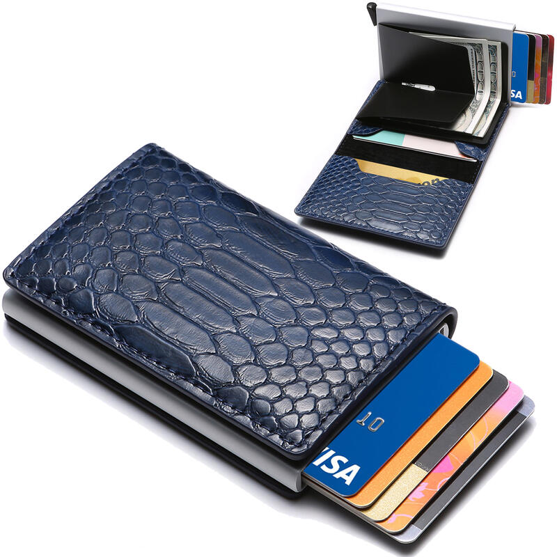 ITEM INFORMATION ◆クレジットカードケース カード最大収納枚数5枚＋2枚；マネークリップ 付き ◆簡単取り出し ワンタッチで必要なカードがひと目でわかるので取り出しが自由自在スマートな見た目でポケットにスッと入って取り出しも...