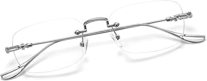 商品情報【商品】クリアメガネ（韓国トレンド）【色やサイズ】シルバー 合計幅: 144mm フレーム幅: 55mm フレーム高さ: 35mm ノーズブリッジ幅: 20mm テンプルの長さ:145mmクリアメガネ ブルーライトカット 度無し ス...