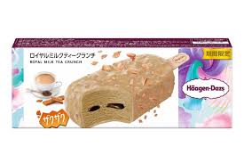 商品情報内容量80ml栄養成分表示エネルギー（kcal）271たんぱく質（g）2.7脂質（g）18.2炭水化物（g）24.2食塩相当量（g）0.1アイス バレンタイン ハーゲンダッツ ロイヤルミルクティークランチバー 80ml×5本 新商品...