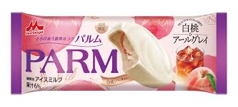 アイスクリーム 森永 PARM パルム　白桃＆アールグレイ 80ml ×24本 母の日父の日ギフト 差し入れ 新商品 ご褒美 デザート 誕生日プレゼント 景品 お礼 アイス 母の日父の日プレゼント ギフト 子供 デザート　お中元 贅沢 差し...