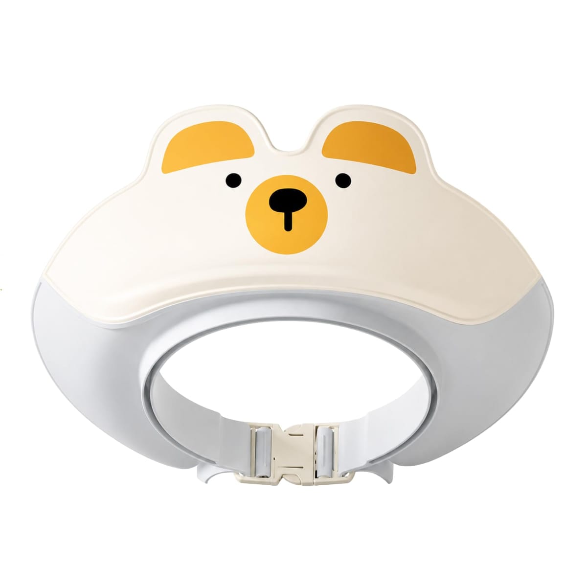 【かわいく快適なベビーシャンプーハット】 　お風呂タイムをもっと楽しく、もっと快適にするベビー用シャンプーハット。シャンプー中の不安を軽減します。　頭囲約32〜52cmまで対応。赤ちゃんから幼児まで幅広くお使いいただけます。【ワンタッチ装着...