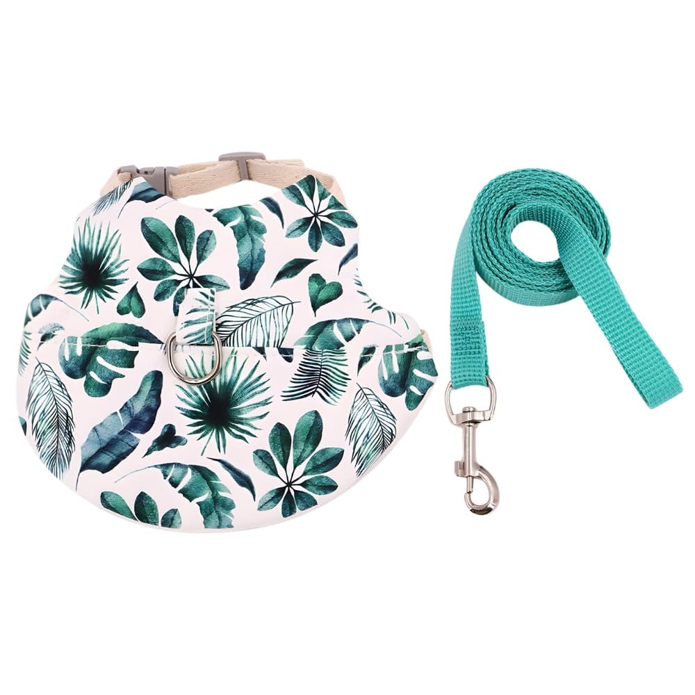 【庭んぽ、ベランダんぽ、病院へも。小さな家族と、もっと一緒に冒険しよう】好奇心旺盛なうさぎやフェレットと、安心して「うちの外」の世界を探検するための、ベストタイプのハーネス＆リードセットです。ただの移動や、ちょっとした気分転換のお散歩（うさ...