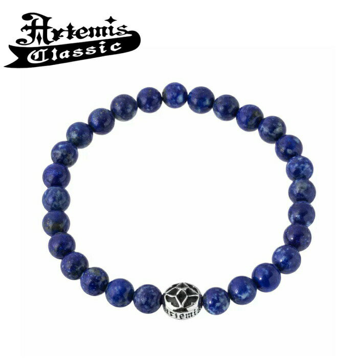 商品情報サイズ幅 9mm(トレサリー)、8mm(ストーン)、重 15g手首周り 約15〜20cm素材ステンレス/ラピスラズリ 付属品ギャランティーカード、ボックス商品説明■深い群青色が美しい天然ラピスを使った数珠ブレスレット。トレサリーとブ...